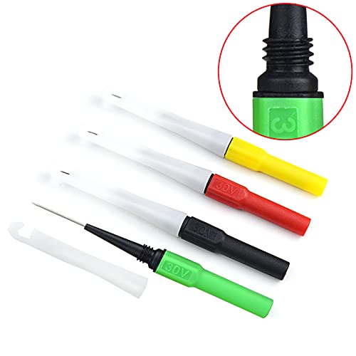 ZIBOO ZB07 Insulation Wire Piercing Probes,Automotive Diagnostic Test Accessories Repair Tools Needle,Back Probe kit,3.25 x 0.25 x 0.25 Mini Back Probe,Wire Piercer