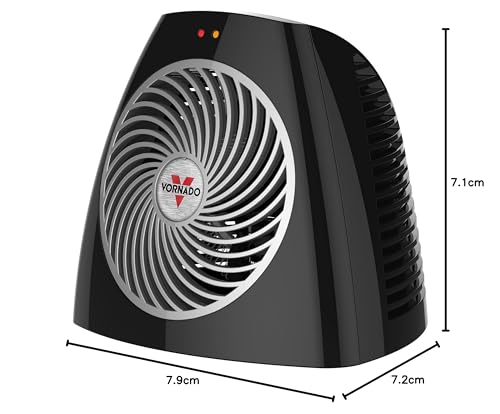 Vornado VH202 Personal Space Heater, Black
