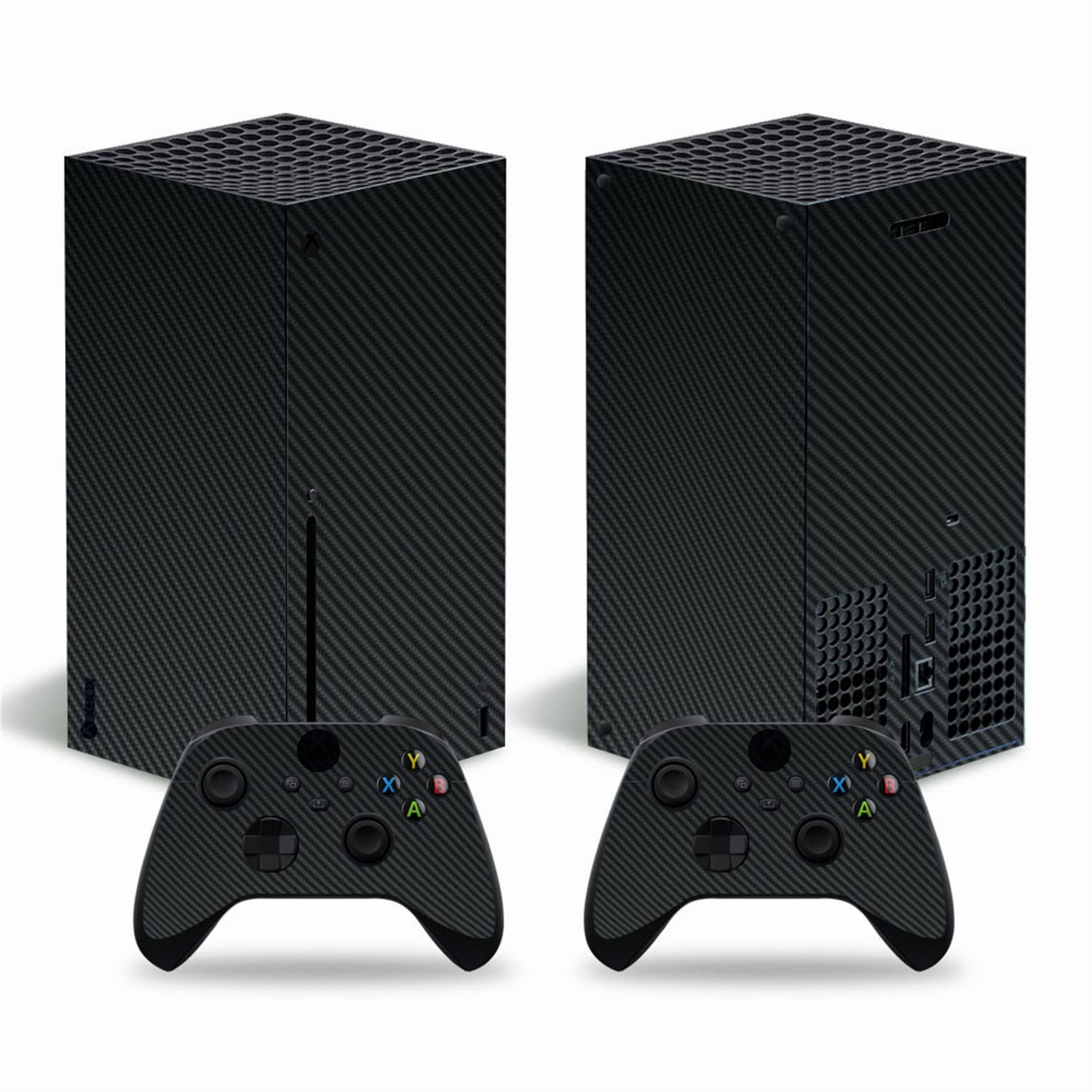 Top factory Skin Decal Protective Vinyl Skin Decal Cover for Series X Console Skins Wrap Sticker with Two Free Wireless Controller Decals 97055 Decal