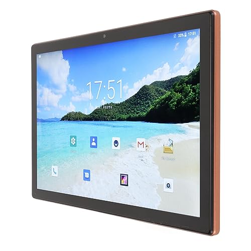 MAVIS LAVEN Office Tablet, Tablet PC 10.1 Inch Dual Camera 8GB RAM 256GB ROM Octa Core CPU for Travel (US Plug)