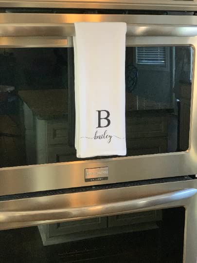 Personalized Tea Towels, Bridal Shower Gift, Hostess Gift, Wedding Gift
