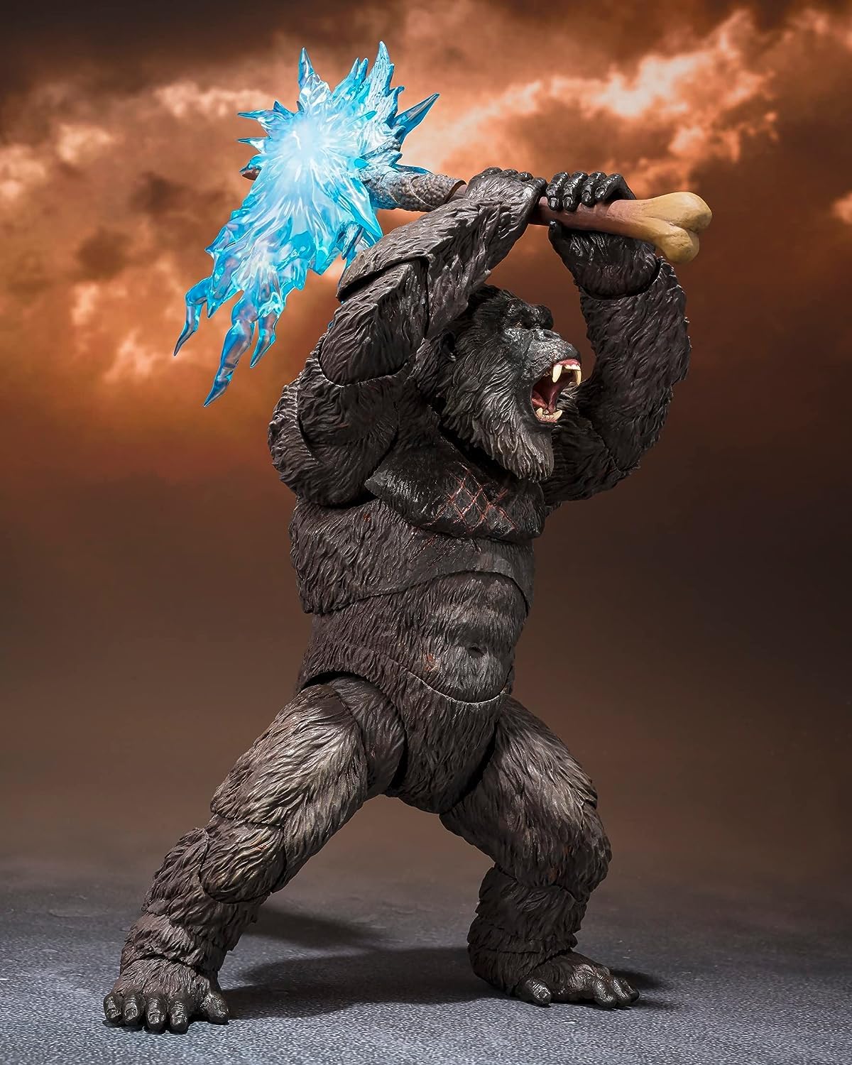 TAMASHII NATIONS - Godzilla vs Kong 2021 - Kong - Event Exclusive Color Edition, Bandai Spirits S.H.MonsterArts Action Figure