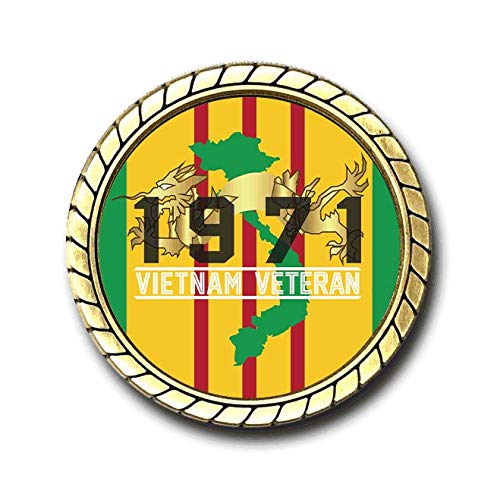 US Navy Vietnam Veteran 1971 Challenge Coin - Officially Licensed