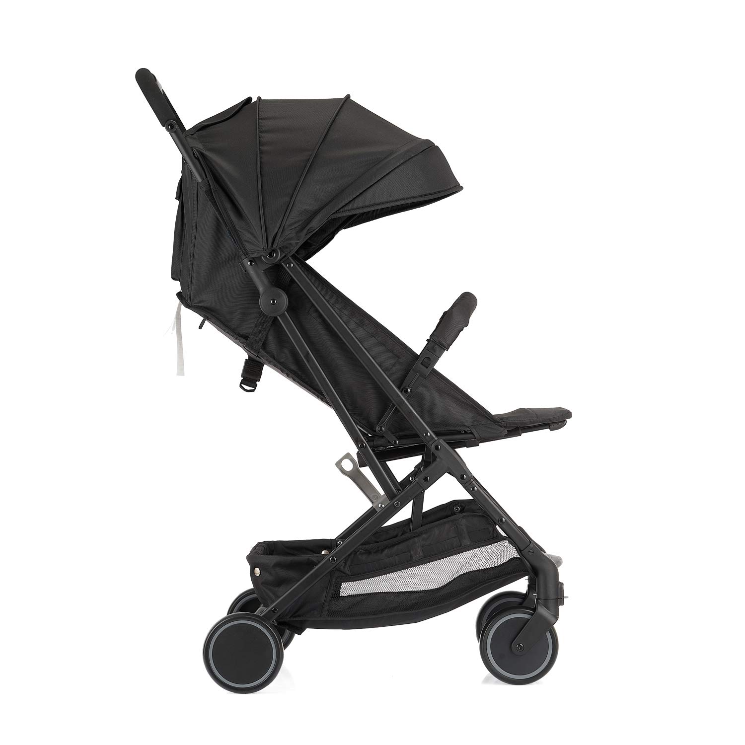 Pamo Babe Lightweight Baby Stroller, Travel Stroller for Airplane with One-Hand Fold and Cup Holder
