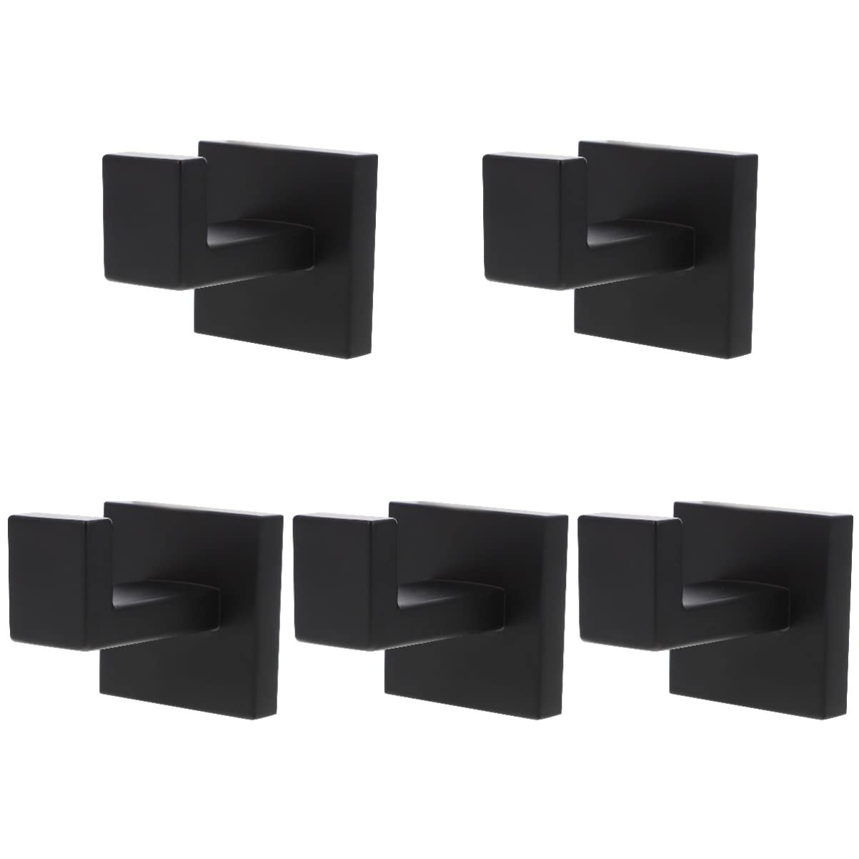VILLCASE 5pcs Stainless Steel Clothes Hook Clothes Hooks DIY Coat Rack Peg Rack Coat Hook Shower Hooks for inside Shower Rustic Coat Decorative Wall Hooks Bathroom Hanger Pendant Set Indoor