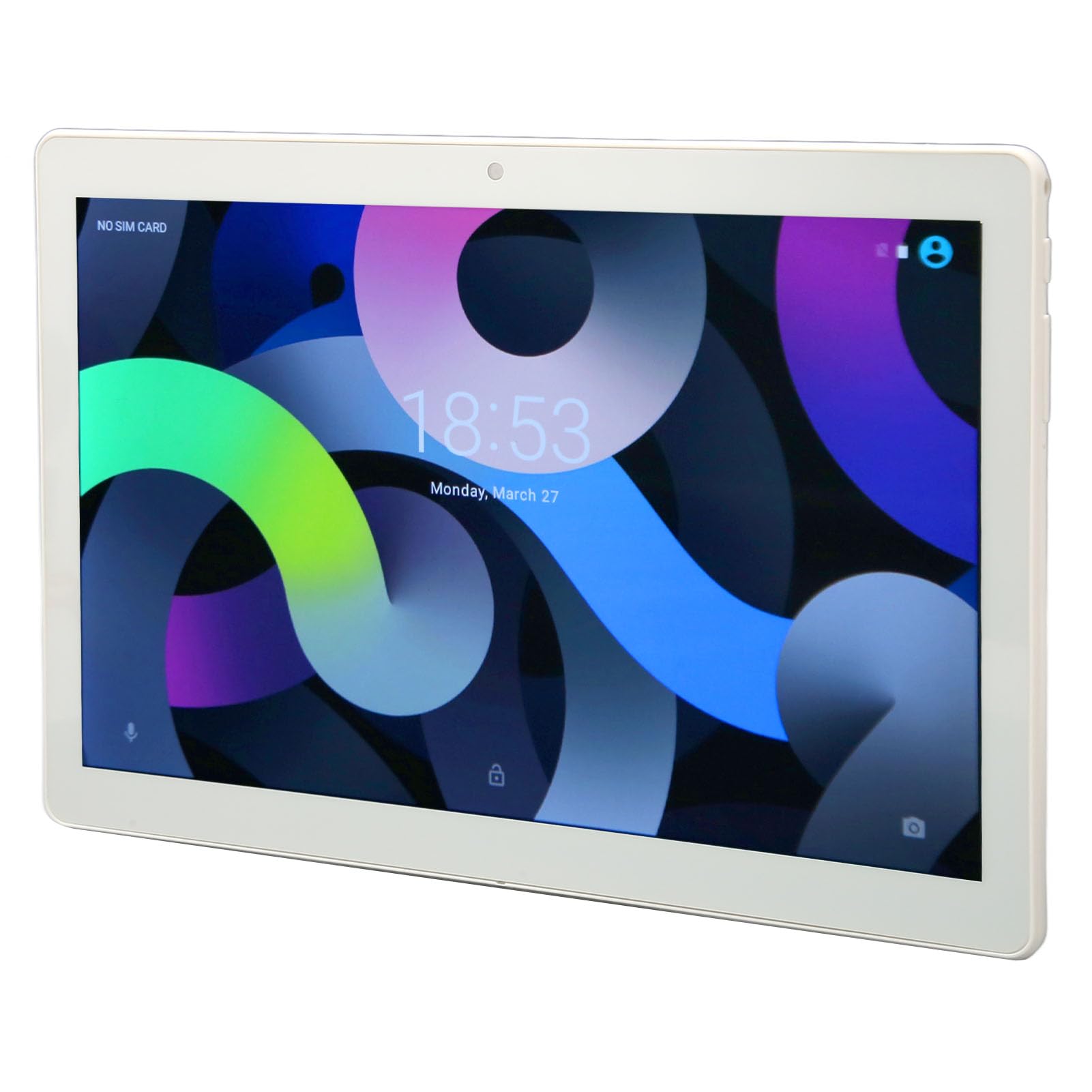 MAVIS LAVEN Tablet, 12+256GB 10 Core CPU 5GWiFi Tablet 100 to 240V US Plug 10.1 Inch for Study (US Plug)