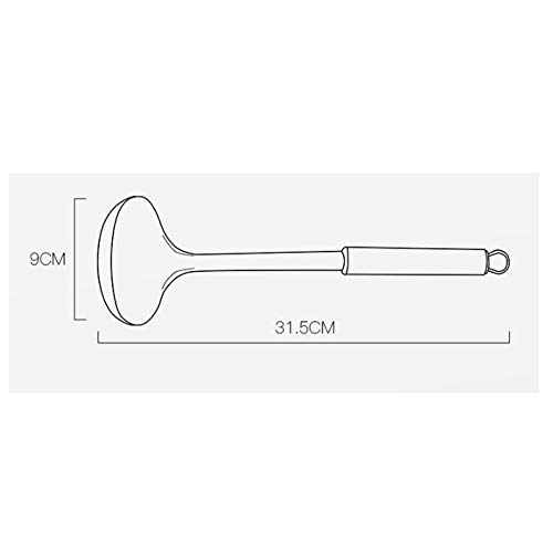 Lorier 3 Piece Stainless Steel Kitchen Utensil Set Noodle Spoon Kitchen Cooking Tool Not Easily Deformed