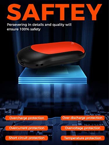 OCOOPA Rechargeable Hand Warmers, 10000mAH Electric Handwarmer Winter Warm 15 Hours Portable Hands Heater for Men Women
