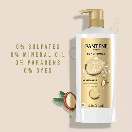 Pantene Pro-V Sulfate Free Hydration Conditioner with Argan Oil (38.2 fl. oz.)