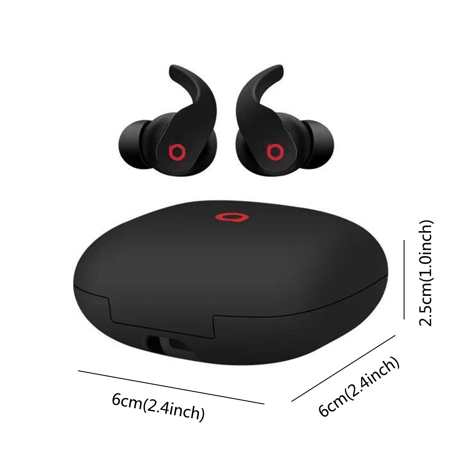 Wireless Bluetooth 5.2 Headphones,Wireless Earbuds Waterproof Low-Power Noise Cancellation Binaural Stereo HD Sound Quality for Daily Sport Workout Use