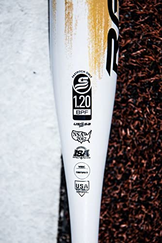 Rawlings Ombre Fastpitch Softball Bat | -11 | 1 Pc. Aluminum | Gold | 29 inch