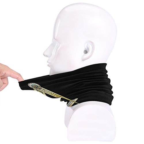 Master Mason Masonic Jewe Face Mask Bandanas Scarf Neck Warmer Balaclava Headband for Dust Outdoors Sports Sun, Cold Protection