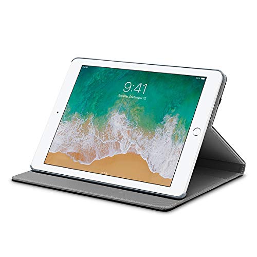 Moleskine Classic Book Type iPad Case, Black, Compatible with 5th & 6th Generation iPad