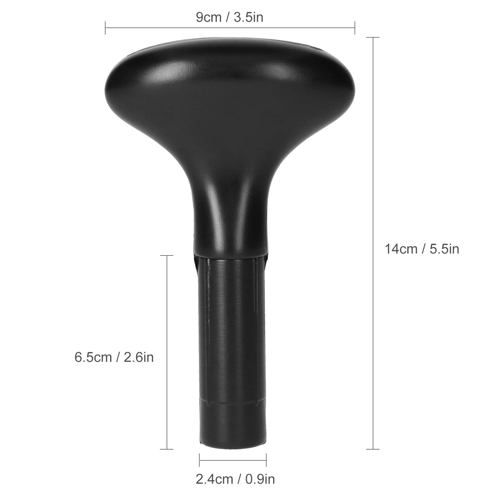 LIXADA 2pcs SUP Paddle Replacement Handle T Handle SUP Accessories
