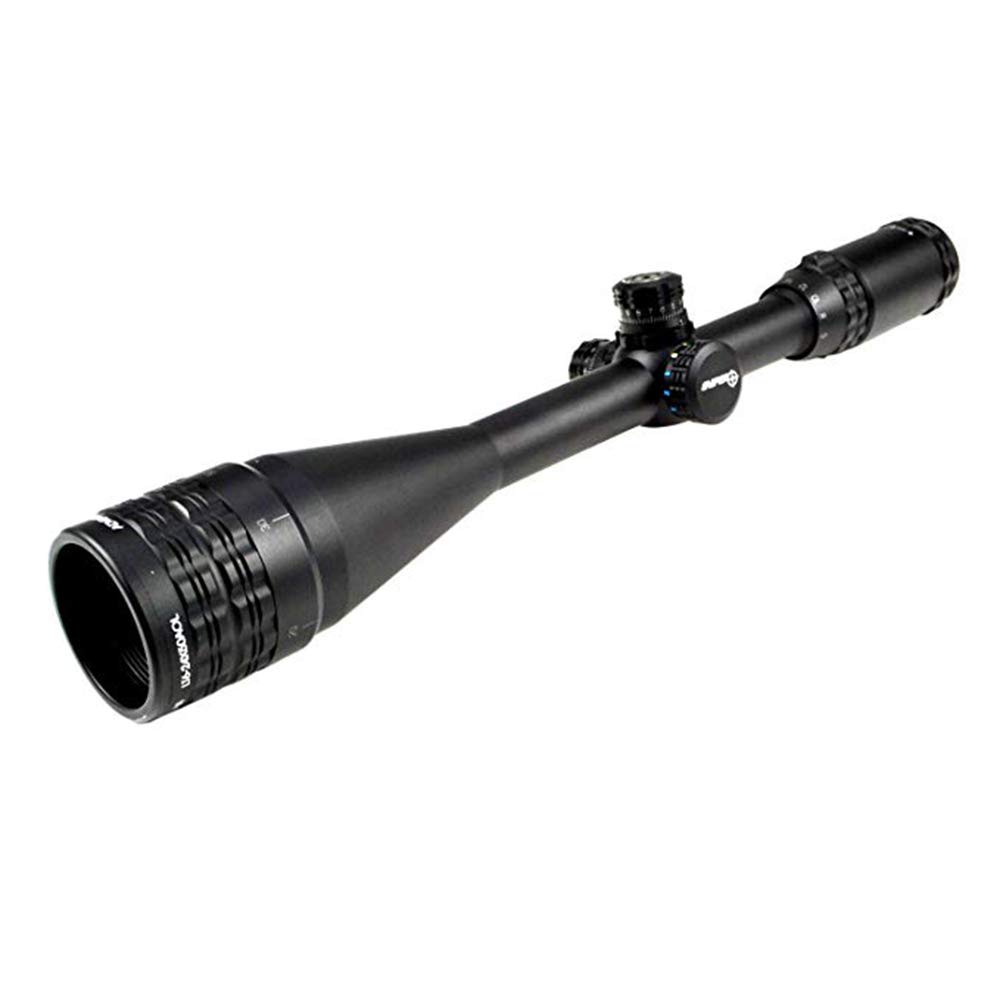 LT 4-16X50/6-24x50 Hunting Rifle Scope with Multi-Coated Lenses, Tri-Color Illuminated Reticle and AO Adjustment (6-24x50)