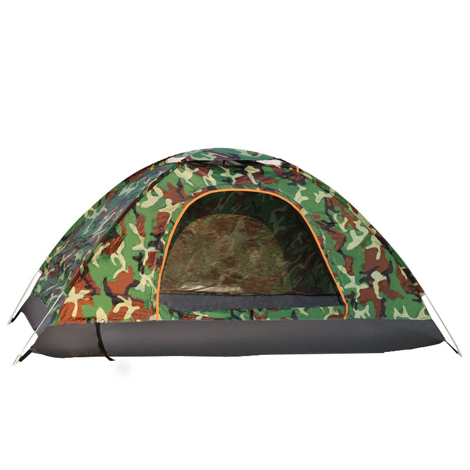 NC Tent Outdoor 3-4 Full Automatic Easy to Set up Small Light Tent Camping Field Tent Thickening rain Proof Quick Open Tent Fruitgreenwithyellowedges