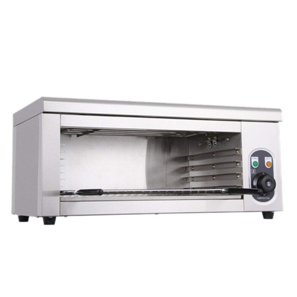 TFCFL Salamander Broiler Countertop Grill, 2000W Electric Cheese Melter Cheesemelter Broiler, Wall-mounted Cheese Broiler BBQ Counter for Restaurant Kitchen 50-300 ° C