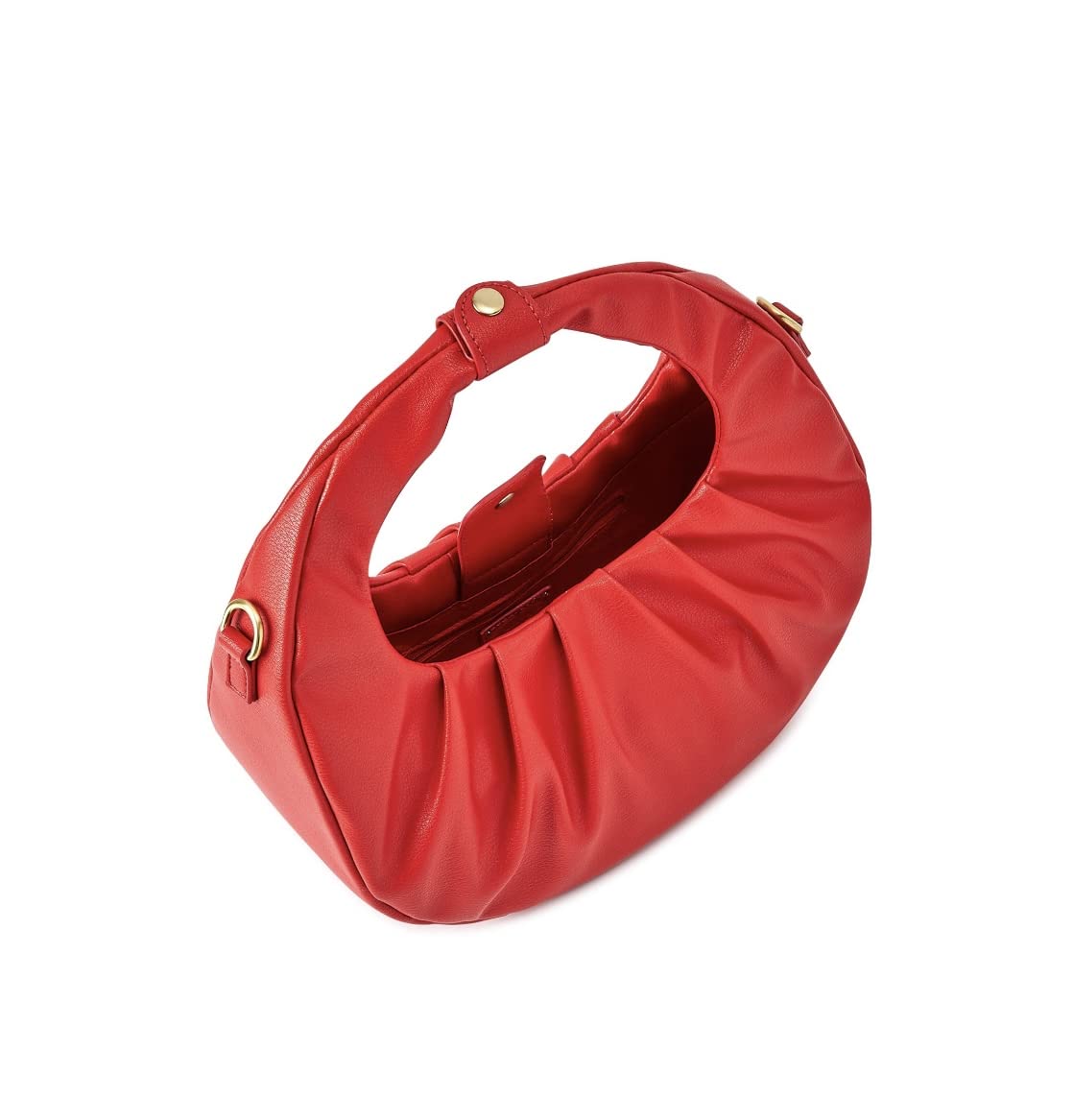 Scoop Women’s Large Crescent Crossbody Bag (Fiery Red)