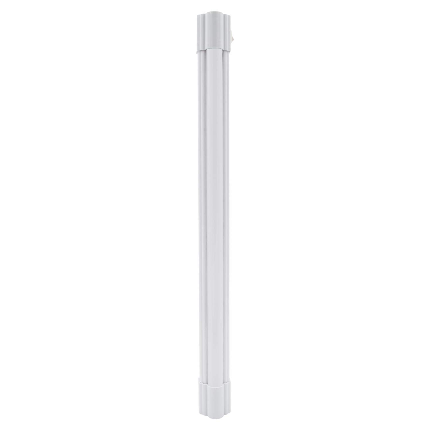 Maxxima 18 inch Linkable LED Under Cabinet Light 900 Lumens Warm White 3000K White, On/Off Switch, Plug in, Energy Star