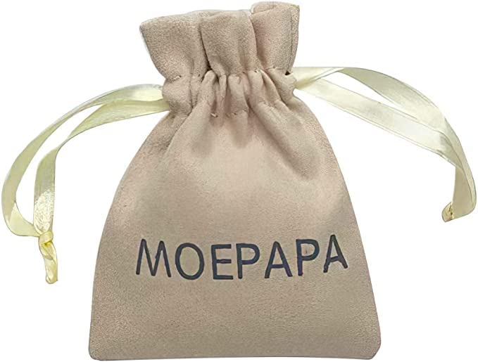 MOEPAPA Ear Cuff Colorful Clip on Hoop Earrings for Women 6pcs set