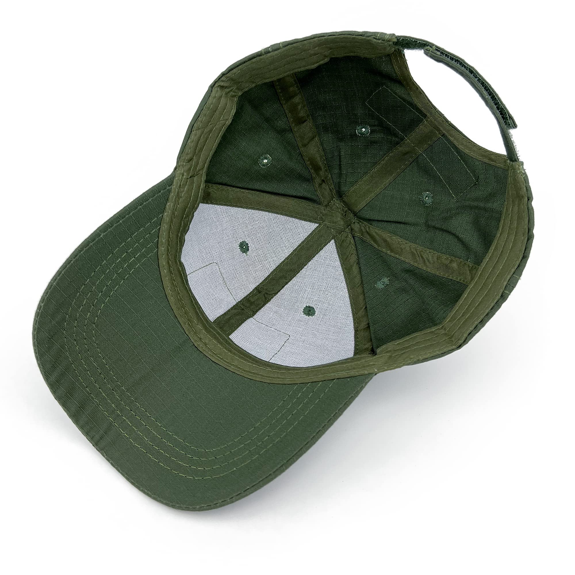 REDSHARKS Snake Camouflage Camo Baseball Cap with American Flag USA Tactical Operator Army Military Hat for Shooting Hunting Military khaki X-Large