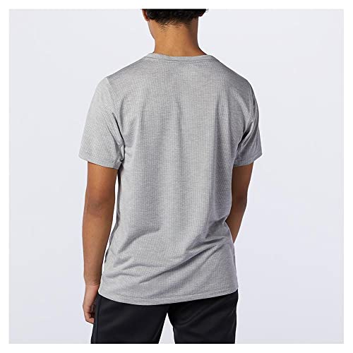 New Balance Men's Tenacity Short Sleeve, Black , XX-Large