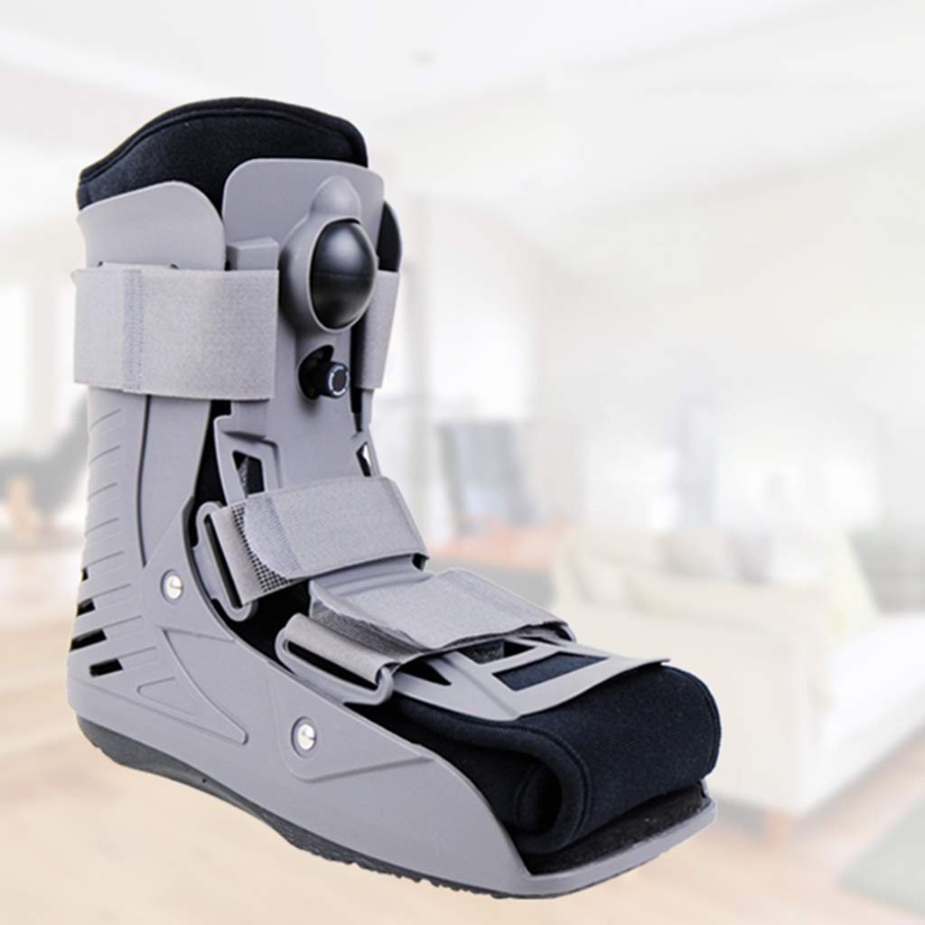 LSVRGI Medical Boot, Short Broken Toe Boot for Fracture Recovery, Protection and Healing After Foot or Ankle Injuries, Gray Men and Women Universal