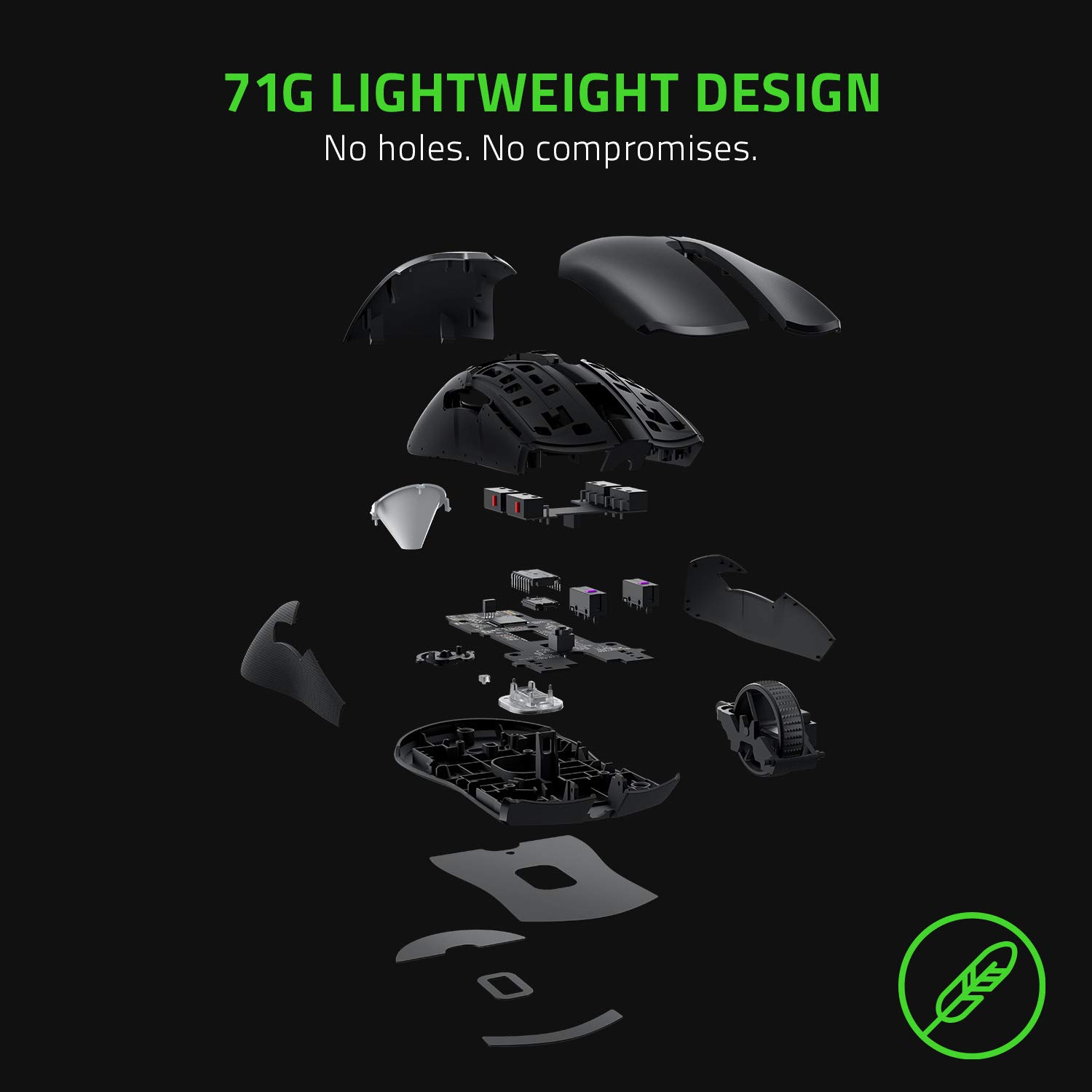 Razer Viper 8KHz Ultralight Ambidextrous Wired Gaming Mouse: Fastest Gaming Switches - 20K DPI Optical Sensor - 8 Programmable Buttons - 8000Hz HyperPolling - Classic Black (Renewed)