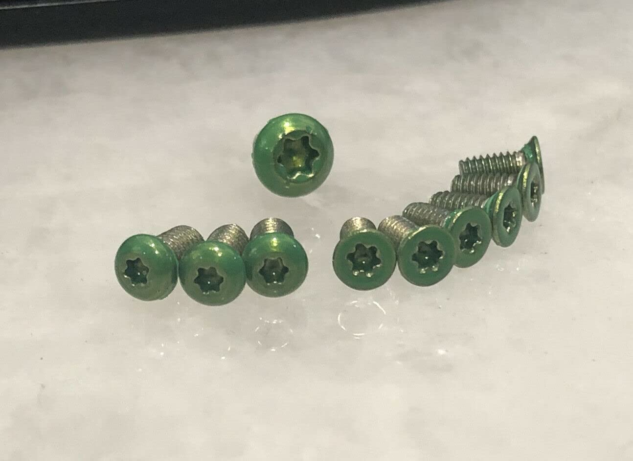 Translucent Green Screws Set For Spyderco Tenacious and Resilience Pocket Knife GRN-VALUE-SET-10 GRN-VALUE-SET-10