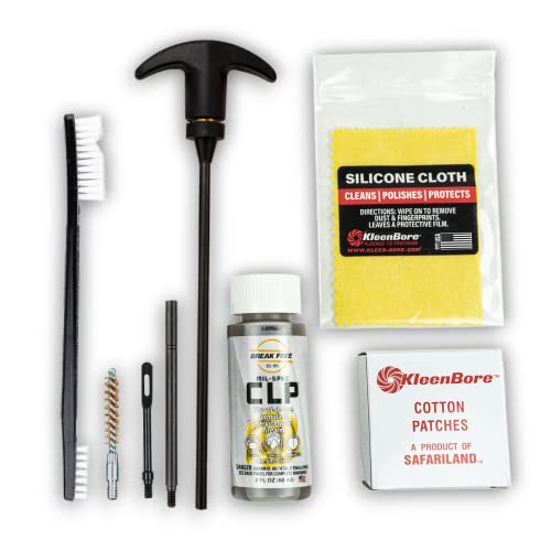 Kleenbore Gun Care Classic Handgun Kit (.22 Caliber), blk (1009503)