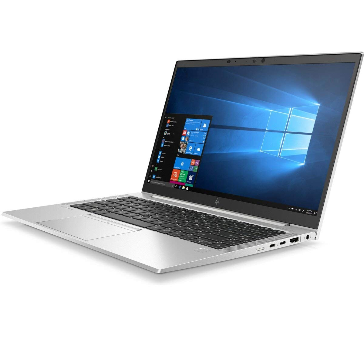 Newest HP EliteBook 840 G7 14" FHD IPS Premium Business Laptop, 10th Gen Intel Core i7-10610U, 16GB RAM, 512GB PCIe SSD, Backlit Keyboard, Fingerprint Reader, WiFi 6, USB-C, Windows 10 Pro, Silver