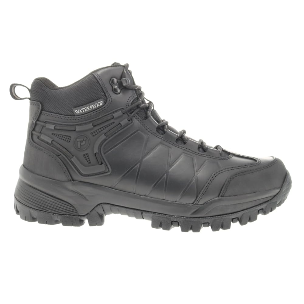 Propét Men's Ridge Walker Force Waterproof Hiking Boots, Black, 16 XX-Wide US