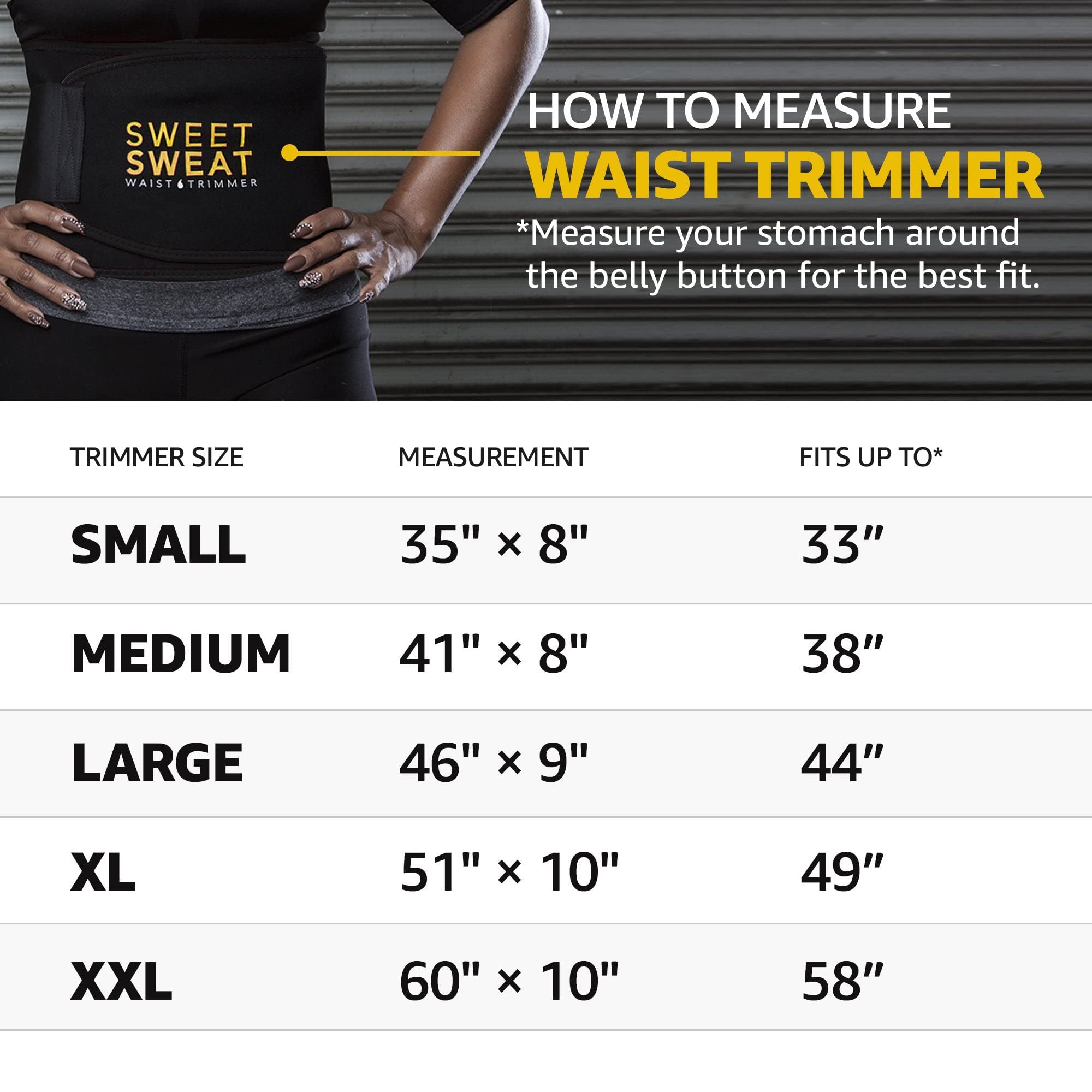 Sports Research Sweet Sweat Yellow Waist Trimmer (XL) and Citrus Mint Sweet Sweat Workout Enhancer Gel Stick (6.4oz) Bundle