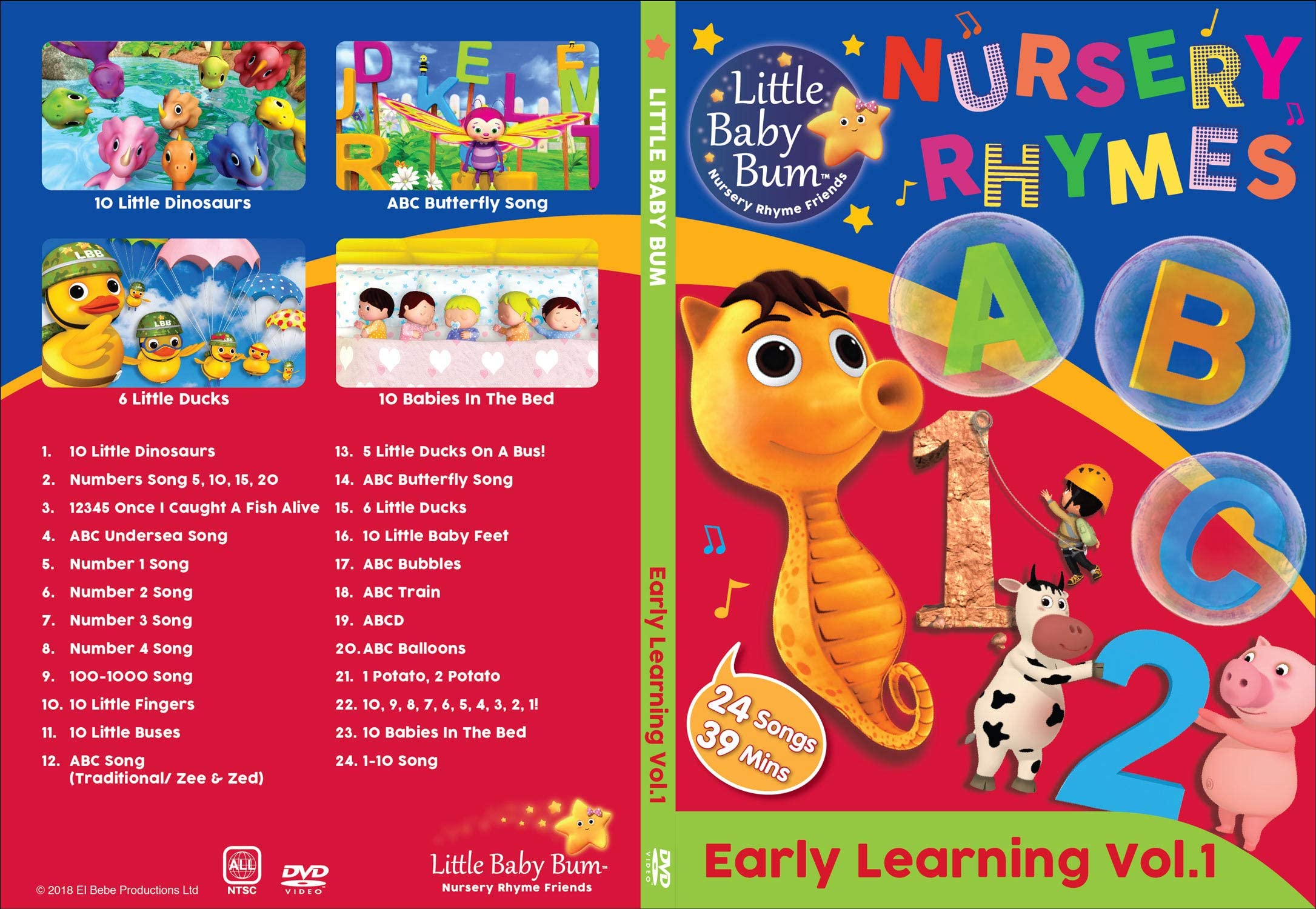 LittleBabyBum Early Learning DVD