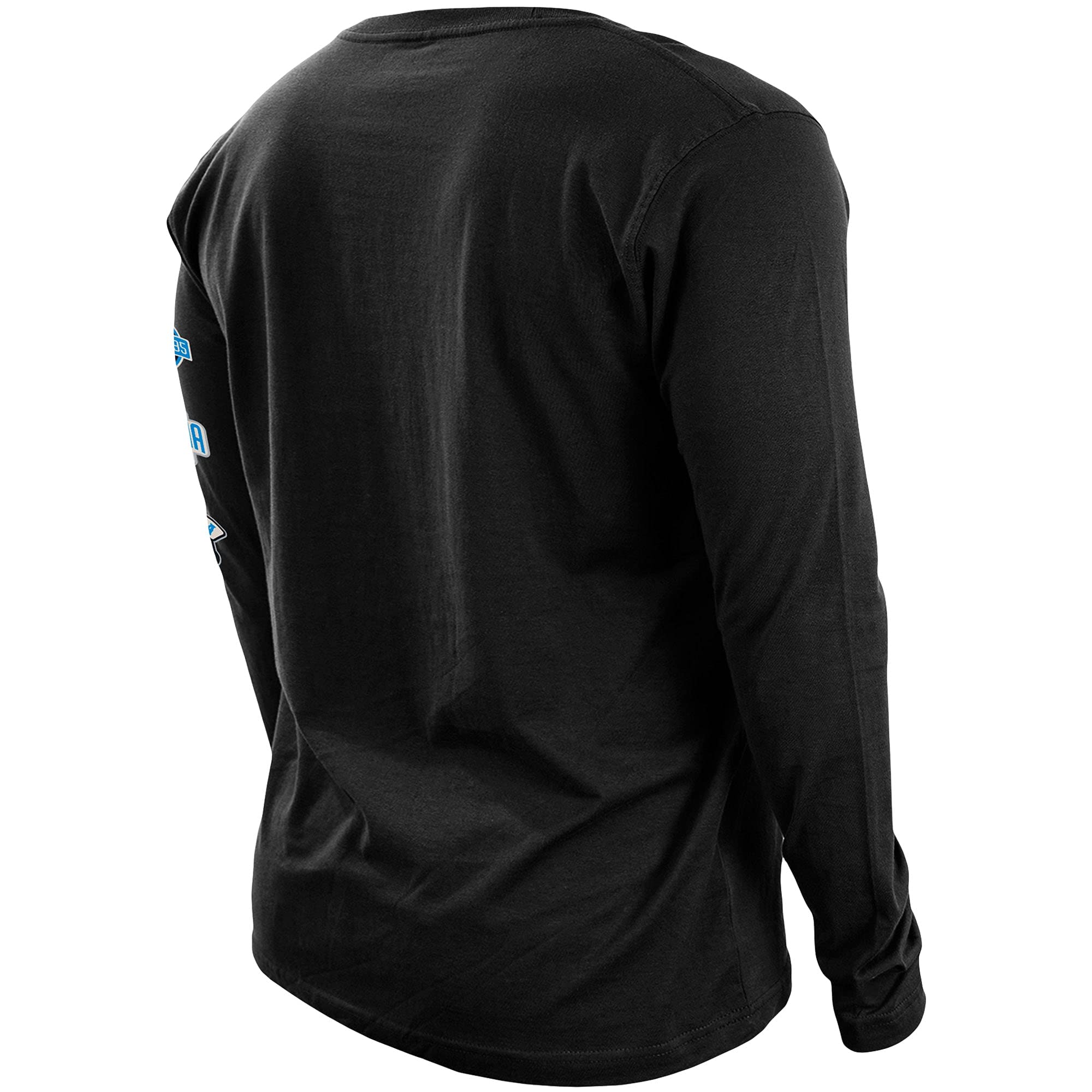 New Era Men's Heathered Gray Tampa Bay Buccaneers Hype 2-Hit Long Sleeve T-Shirt