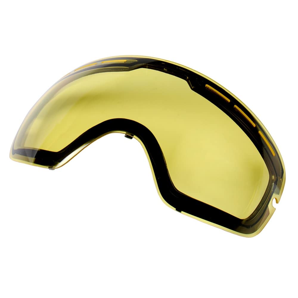 Ski Goggles Snow Goggles Double glare lenses Ski goggles Polarized professional ski glasses can be used in conjunction with other glasses (Color : A)