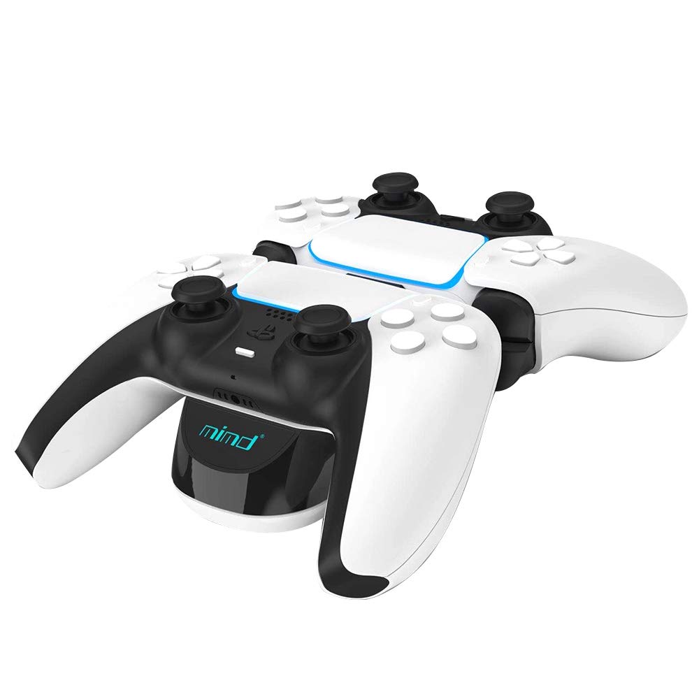 PS5 Controller Charger,Zamia Dual USB PS5 Controller Charging Station for Sony Playstation 5 Charging Dock Stand Station Digital Edition DualSense