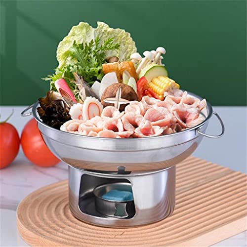 SEASD 1 Set Stove Pot Portable Picnic Food Heating Container Small Hot Pot