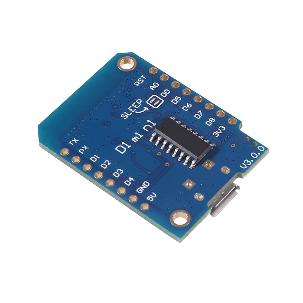 MELIFE 2 Pack for ESP32 D1 Mini ESP-32 WiFi+Bluetooth Development Module Board Base on ESP8266 Fully Functional Compatible with WeMos D1 Mini