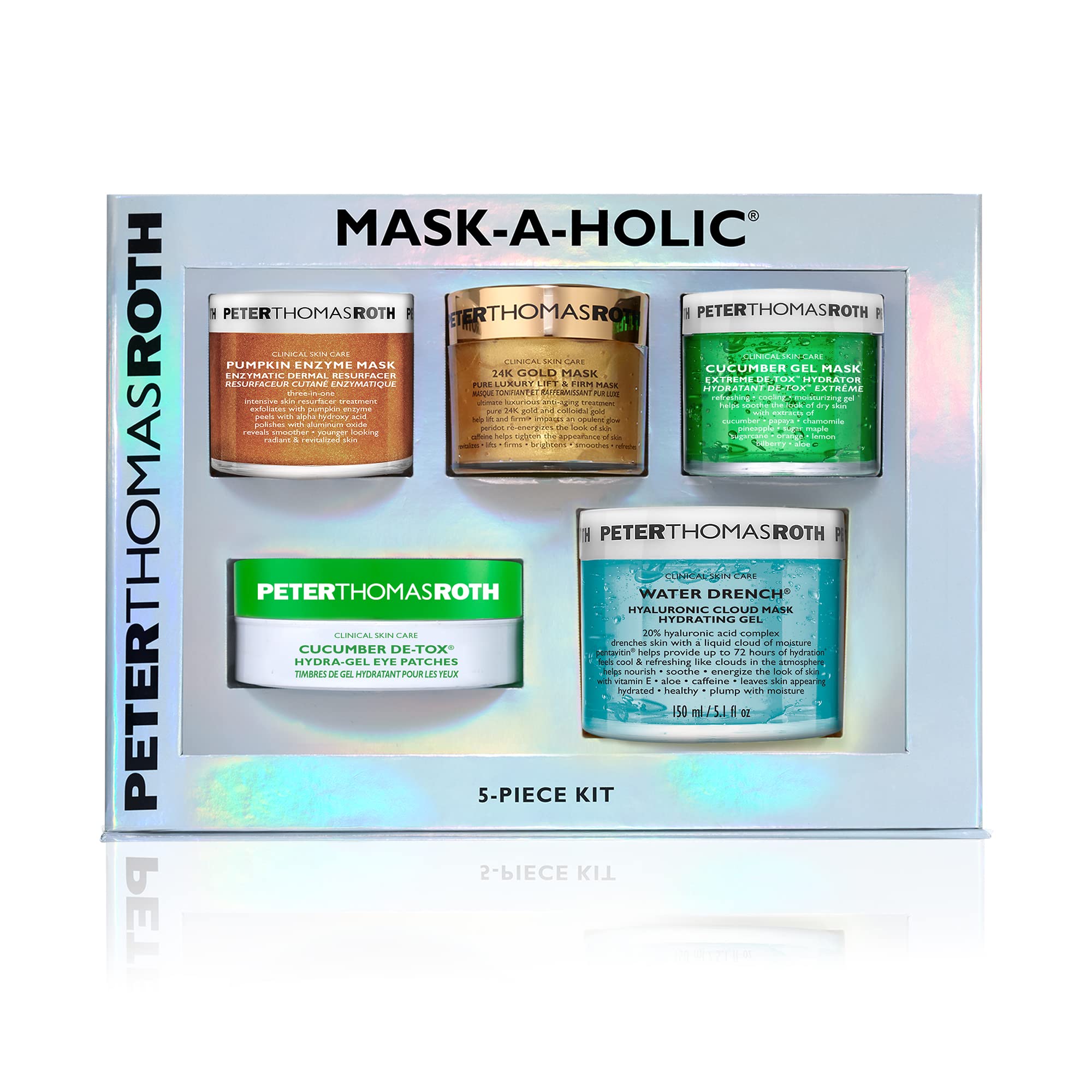 Peter Thomas Roth | Mask-A-Holic®, 5 Piece Set (Pack of 1)
