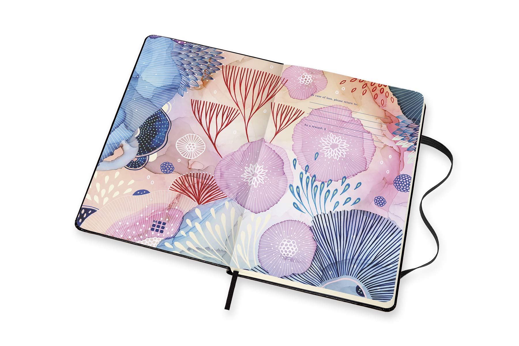 Moleskine Limited Edition Studio Collection Notebook, Hard Cover, Large (5" x 8.25"), Plain/Blank, Yellena James, 240 Pages