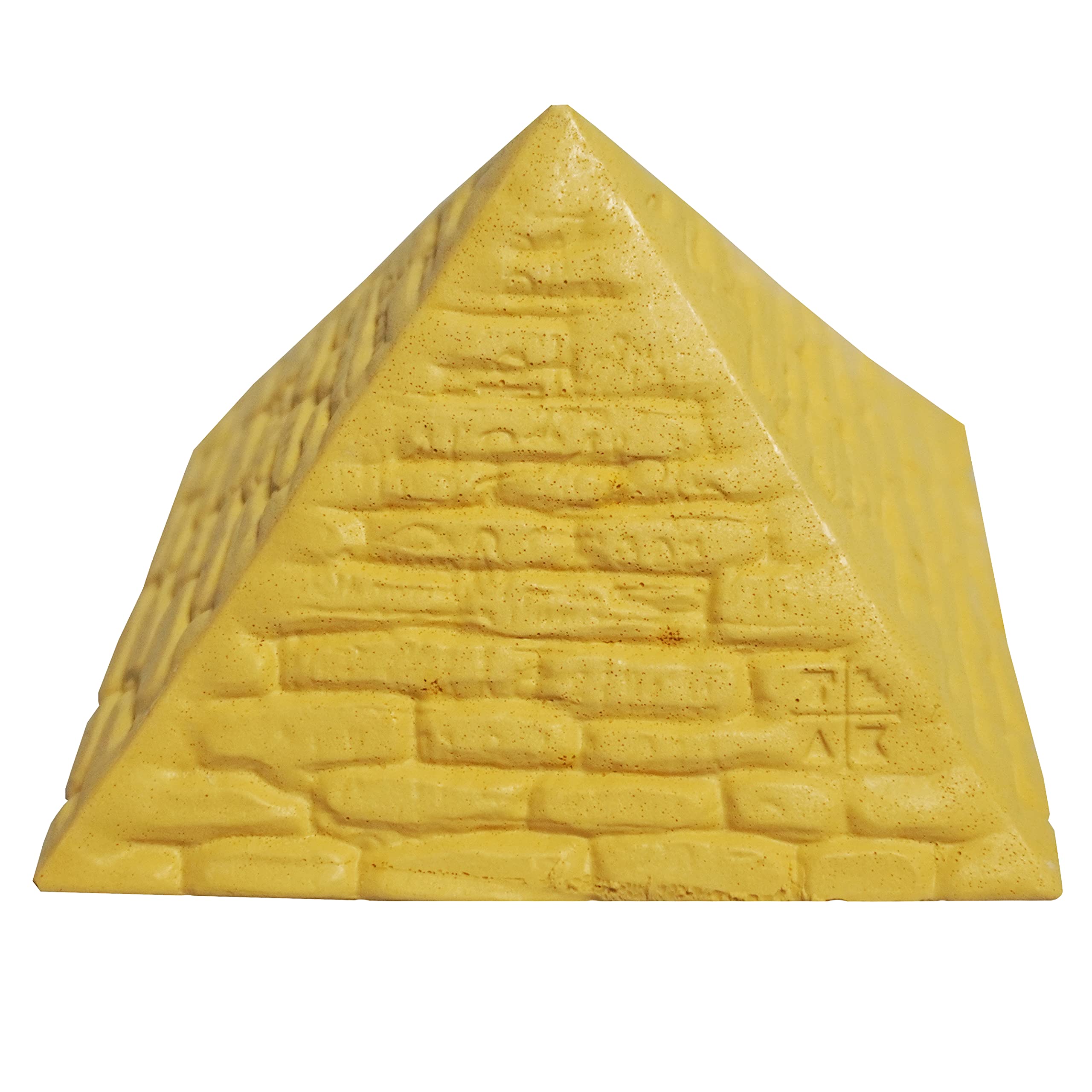 Teak Tuning Monument Series Concrete Fingerboard Pyramid Obstacle, 2.5" - Ultra Premium, Super Durable Polymer Modified Concrete - Sepia Colorway