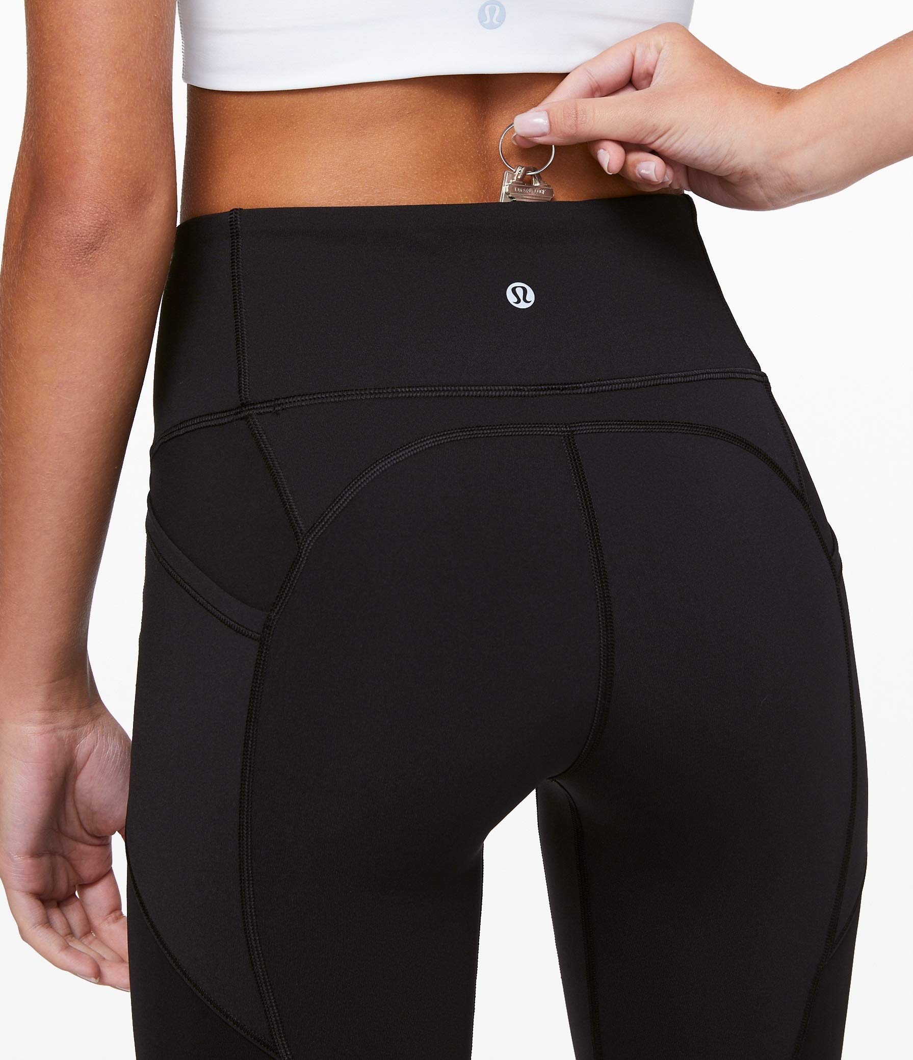 lululemon All The Right Places Crop Yoga Pants (Midnight Navy, 2)