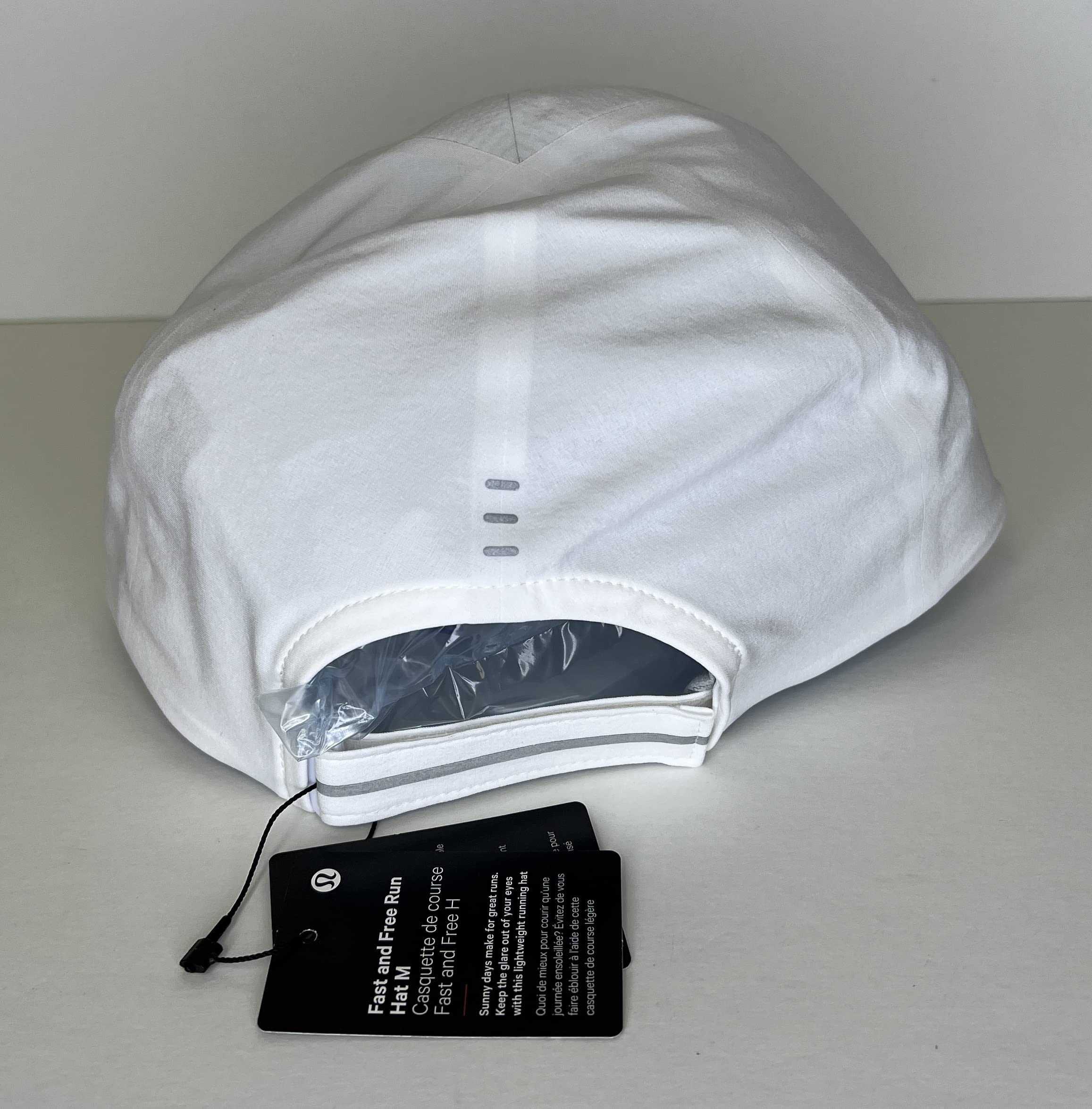 Lululemon Athletica Fast and Free Men's Run Hat (White), Medium