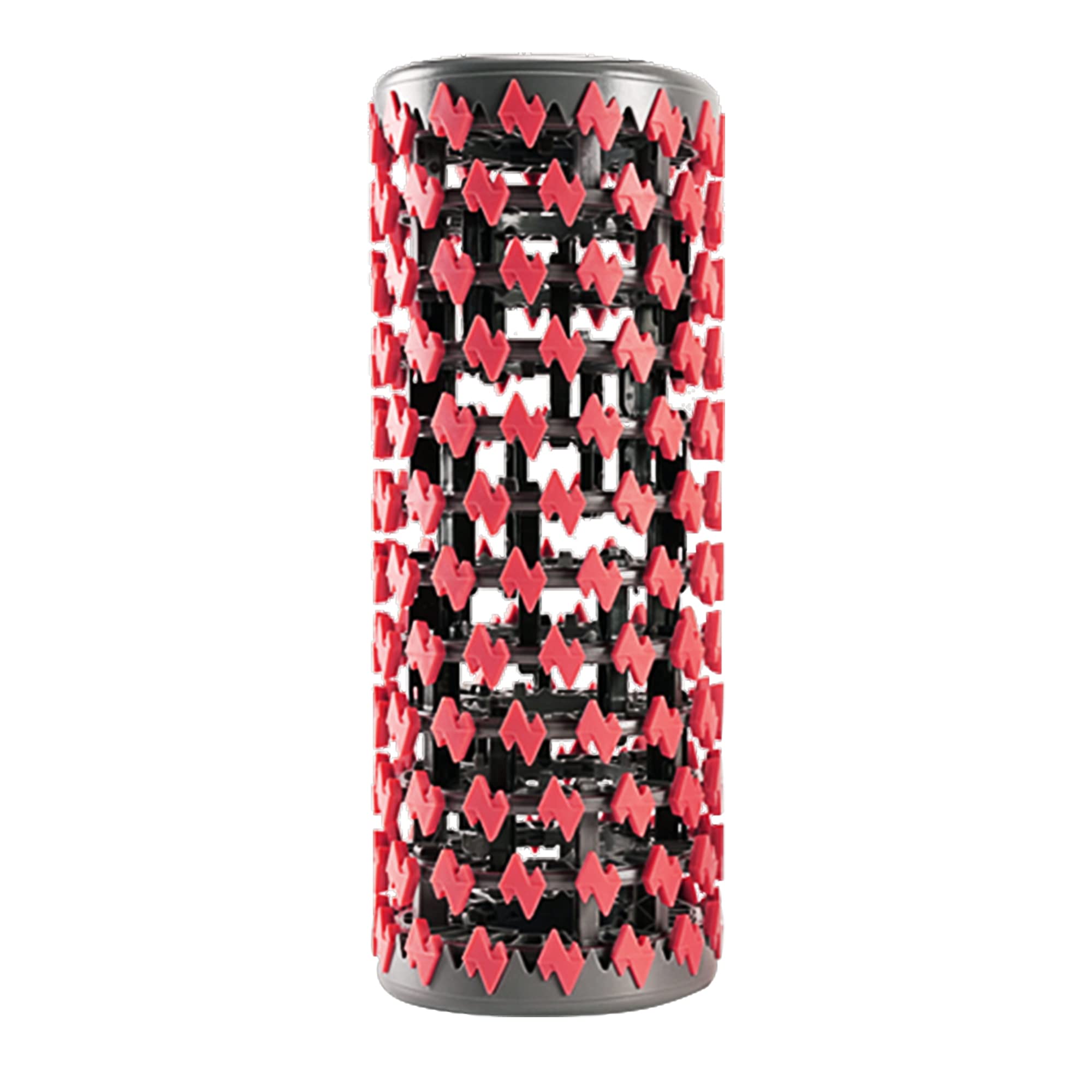 RED Strength Collapsible Roller | Lightweight Perfect Deep Tissue Roller | Travel Size Foam Roller for Physical Therapy & Exercise | Back Wheel for Pain Relief, Red