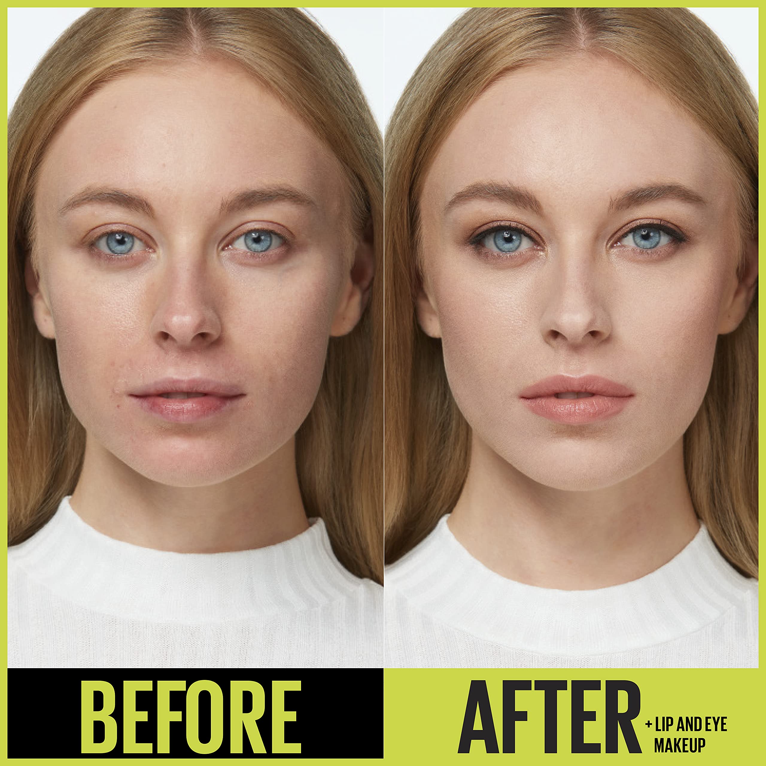 Maybelline Super Stay Full Coverage Liquid Foundation Active Wear Makeup, Up to 30Hr Wear, Transfer, Sweat & Water Resistant, Matte Finish, Ivory, 1 Count
