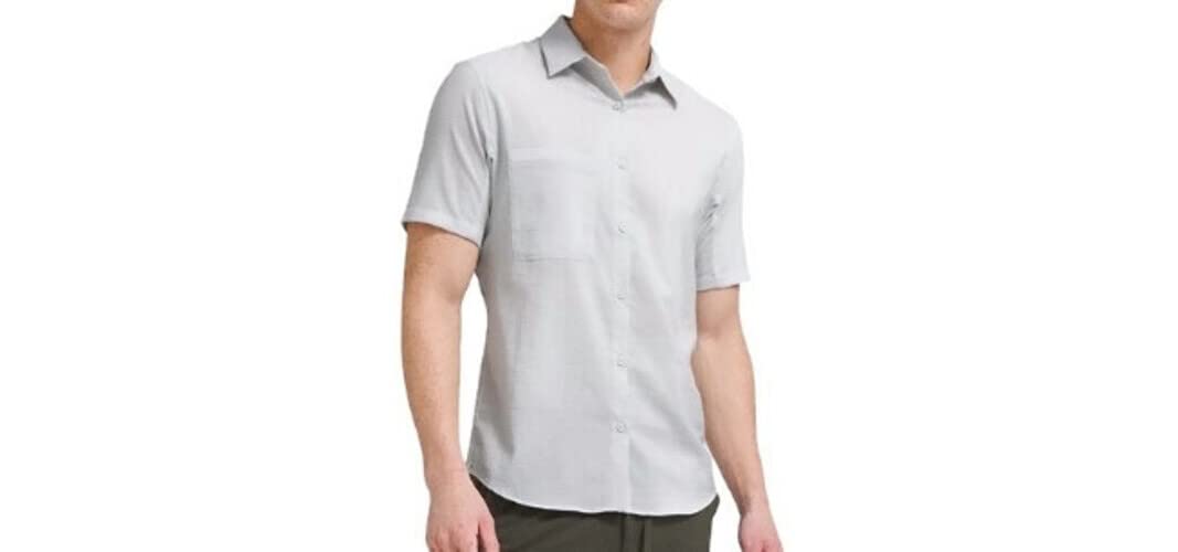 lululemon Men's Street Lite Short Sleeve Shirt (Vapor, Large)