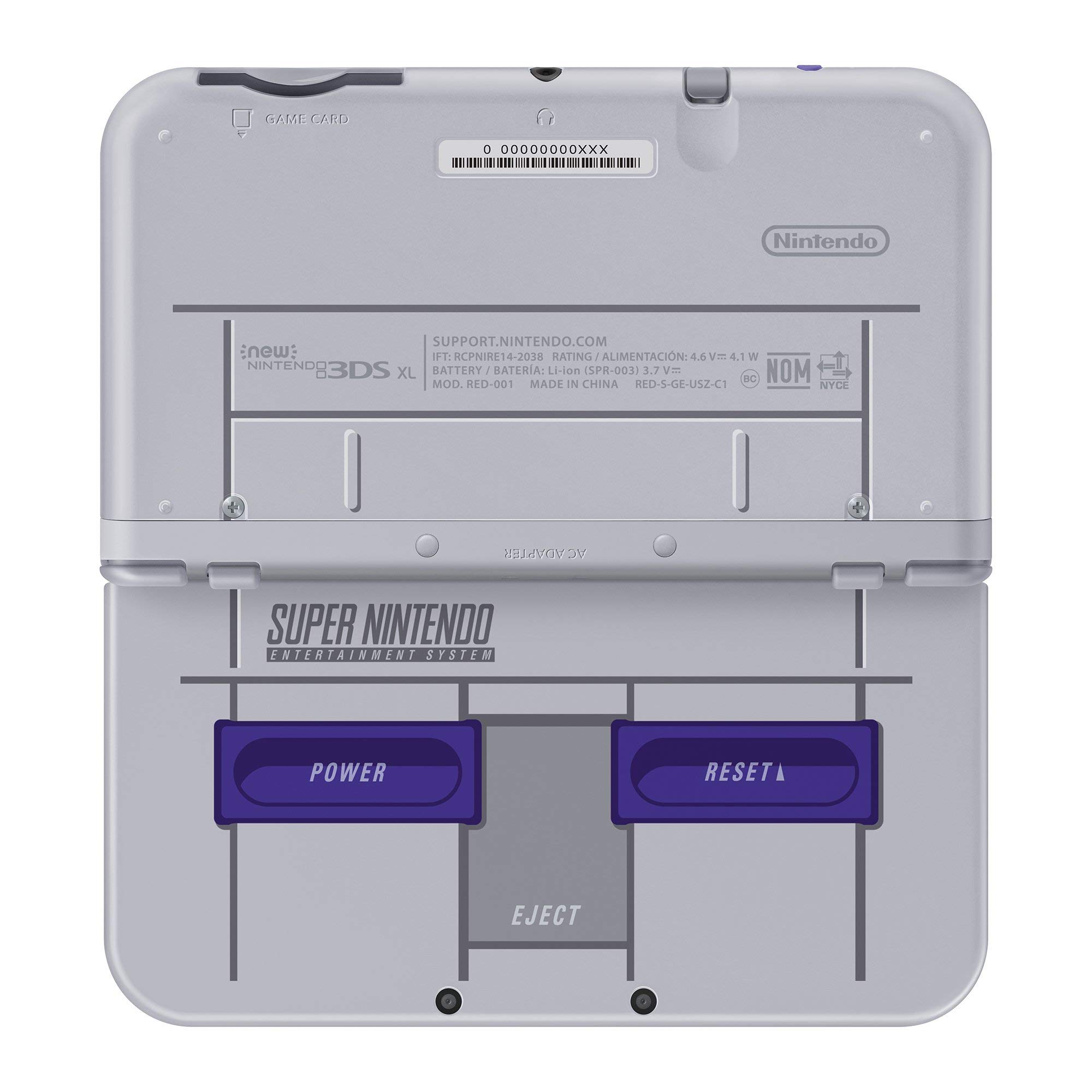 Nintendo New 3DS XL - Super NES Edition + Super Mario Kart for SNES (Renewed)