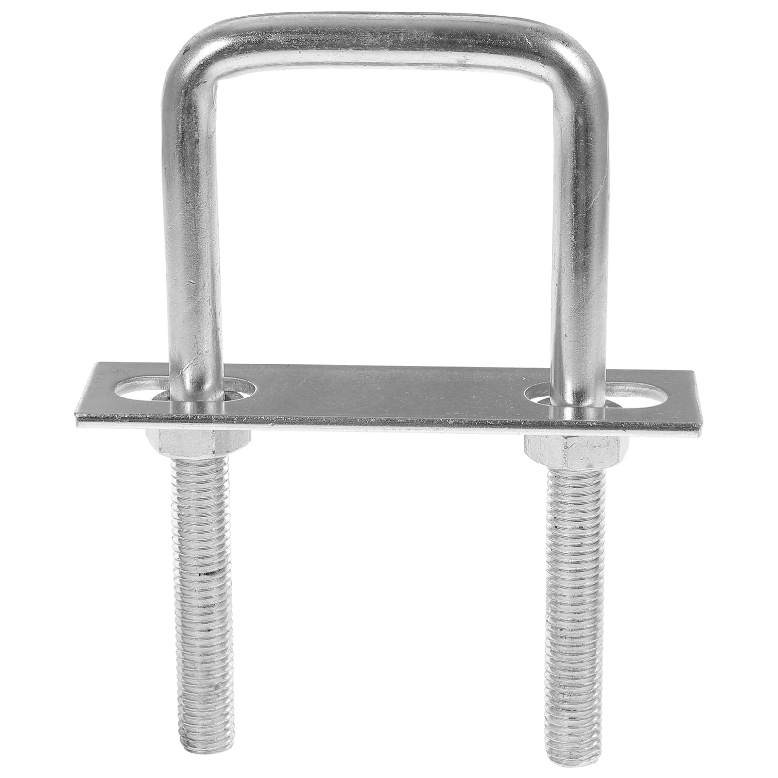 U Bolt Clamp Galvanized Steel u Shape Bolts U Bolt for Hardwares U-bolt Fastener Galvanized Steel Bend Bolts U Bolts with Nuts U-bolts for Trailer Heavy Duty U-bolts Square u Bolt