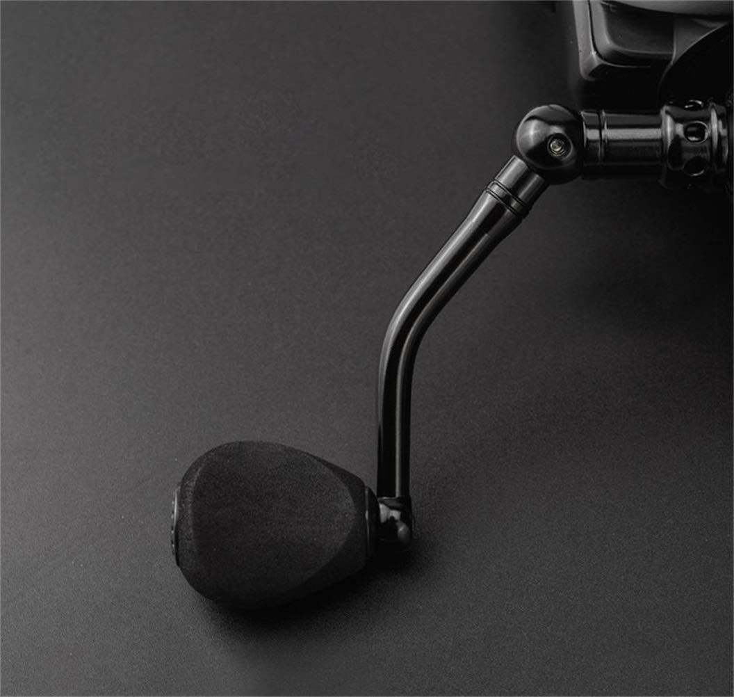 LLJPYX7L Fishing Reel Black, Sturdy and Durable for Beginners Using Metal Rocker Metal Wire Cup Rotating Reel for Marine, Lake, River, Beach (Size : 3000)
